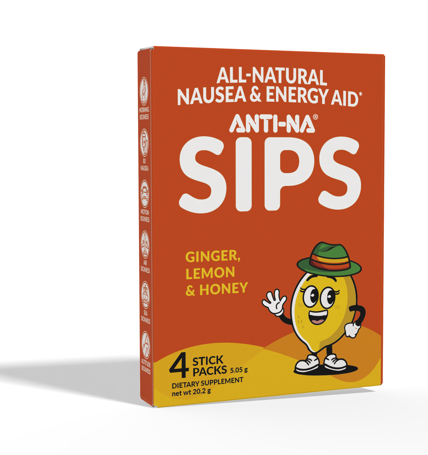 Anti-na SIPS: Fast Nausea Relief + Energy | Therapeutic Ginger Drink ...